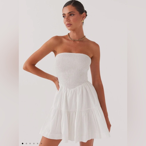 Peppermayo | Dresses | Peppermayo Exclusive Harper Strapless Mini Dress ...